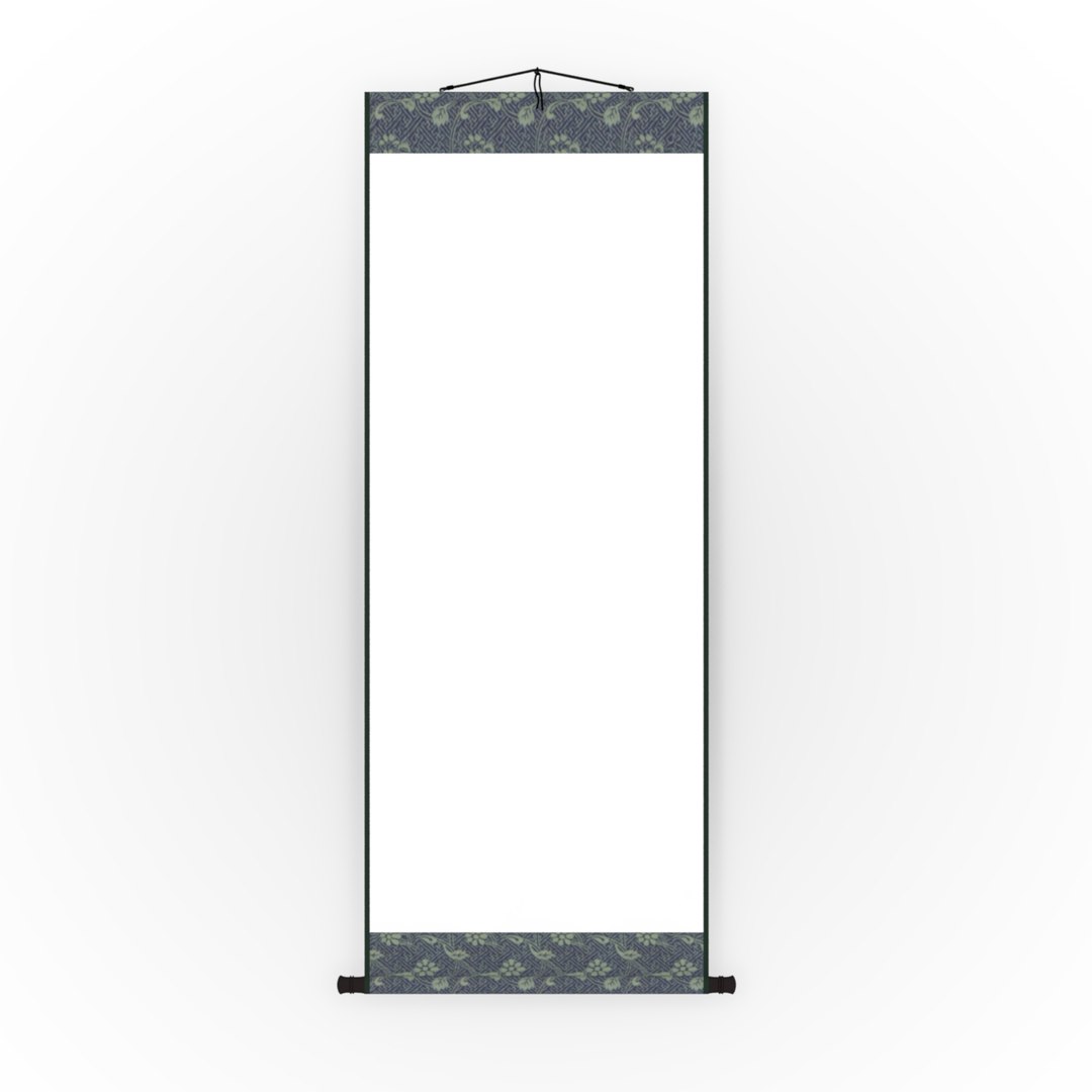 3d Chinese Hanging Scroll