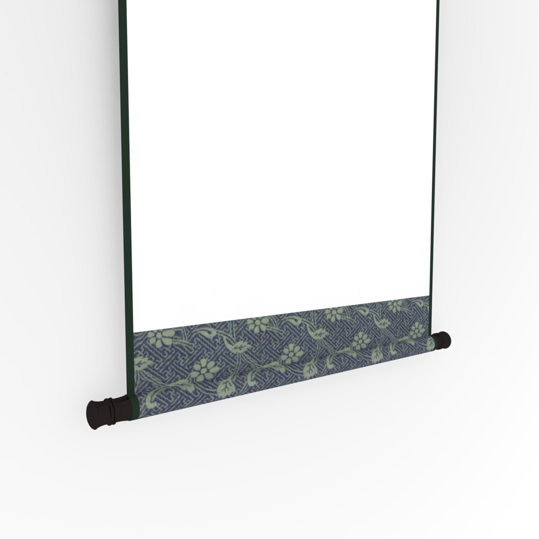 3d Chinese Hanging Scroll