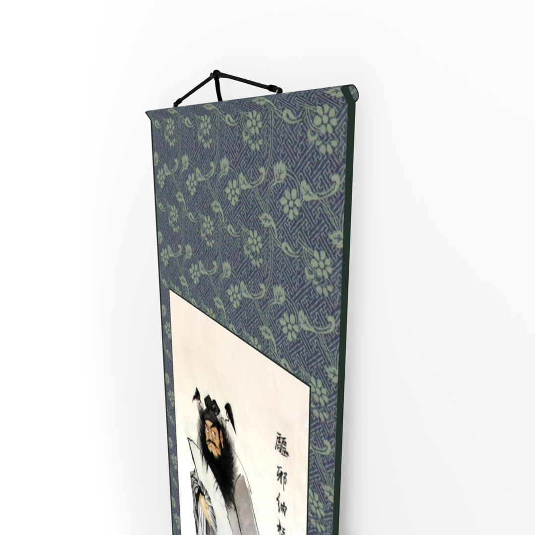 3d Chinese Hanging Scroll