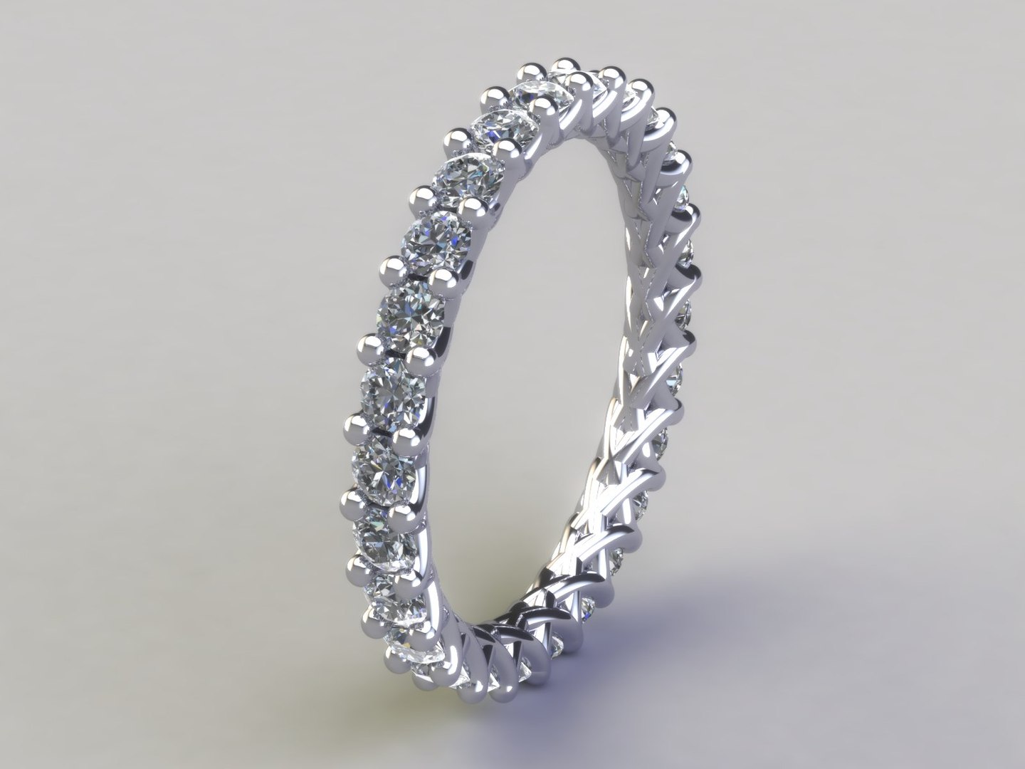 3d Eternity Ring