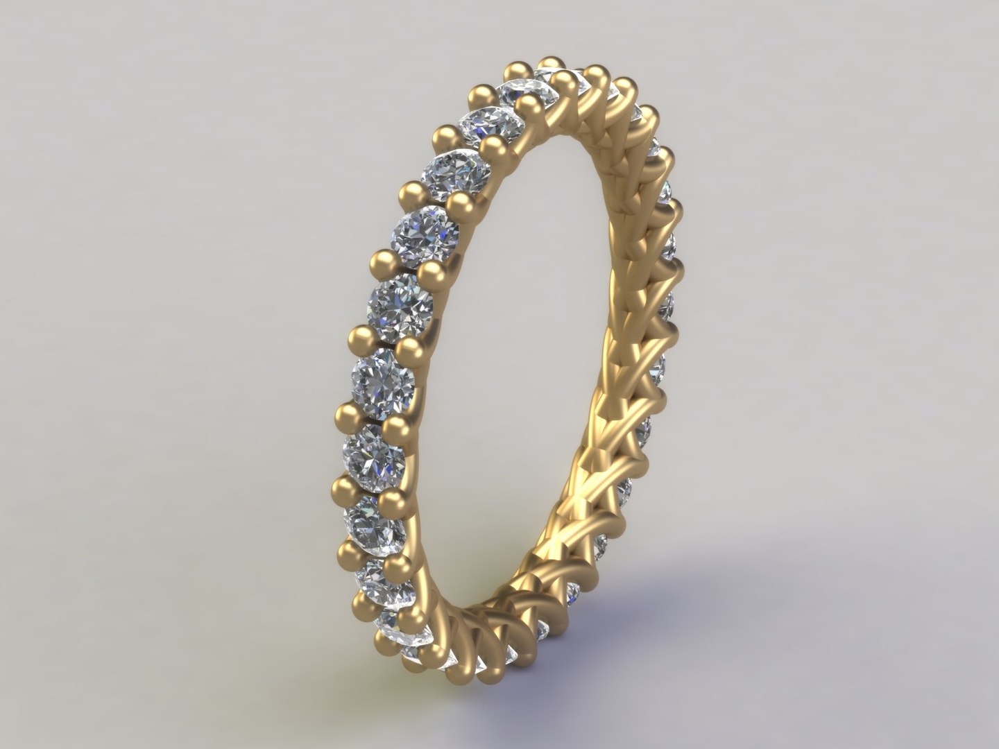 3d Eternity Ring