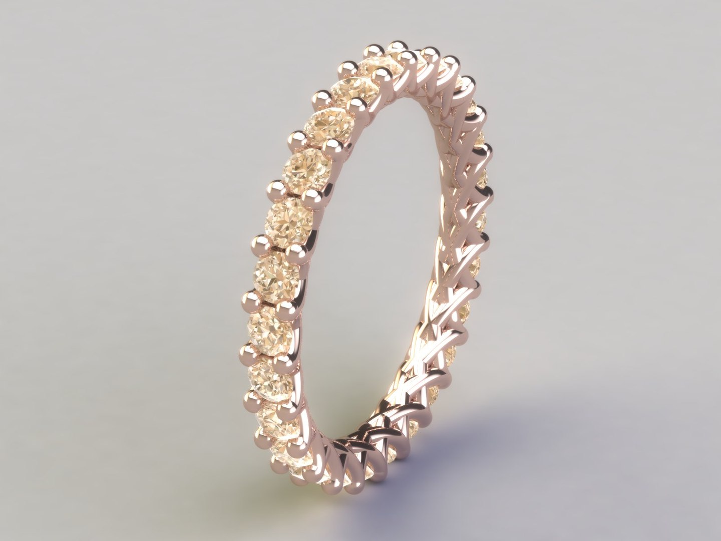 3d Eternity Ring