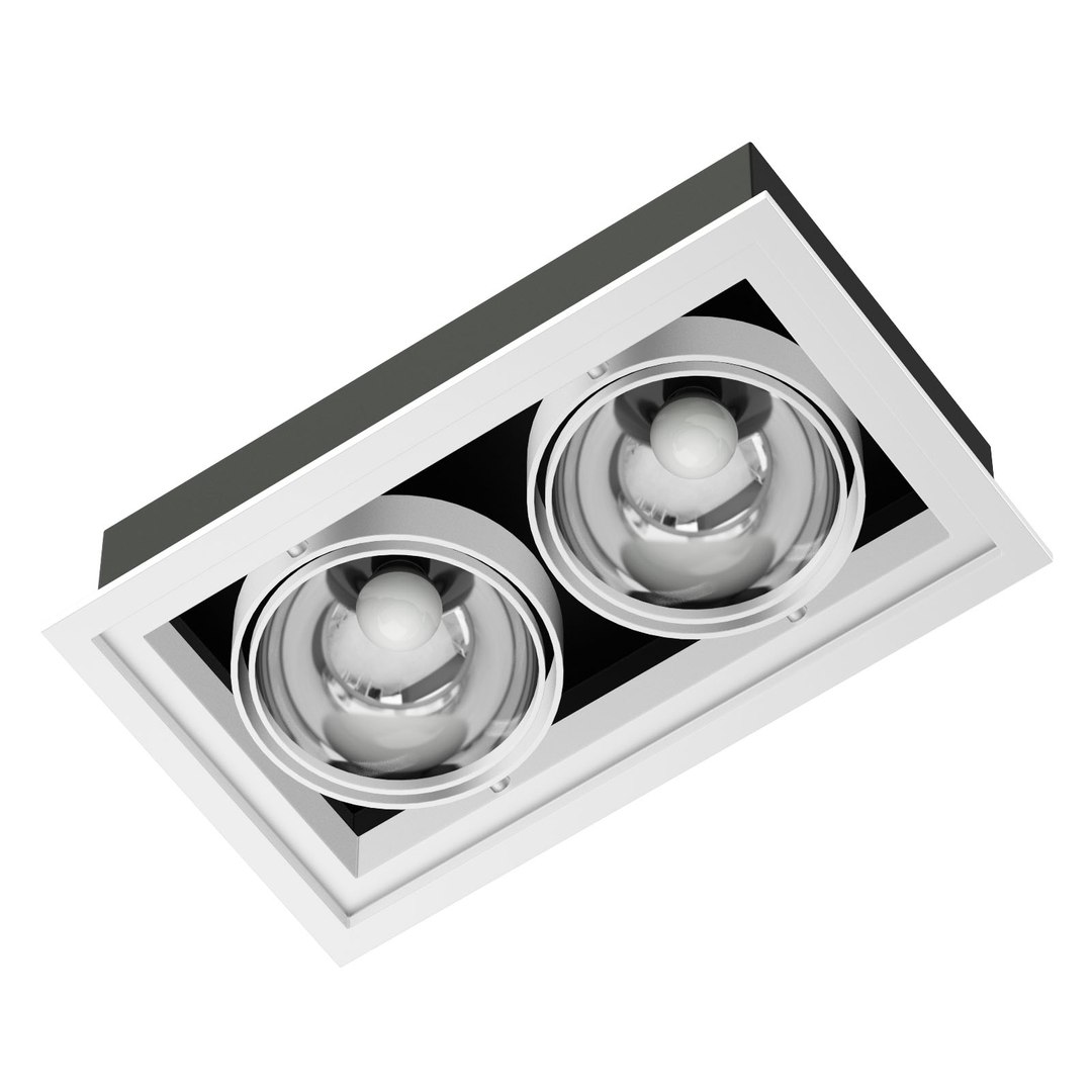 Double ceiling light model - TurboSquid 1413991