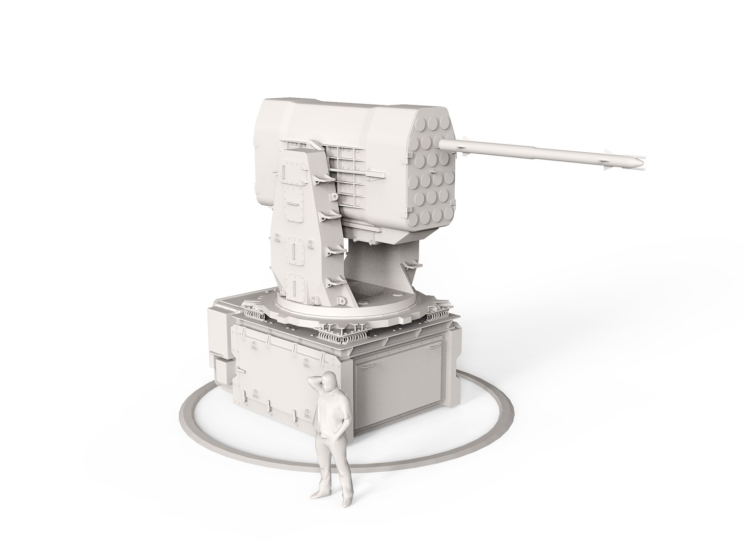 3D RIM 116 Rolling Airframe Missile Model - TurboSquid 2018716