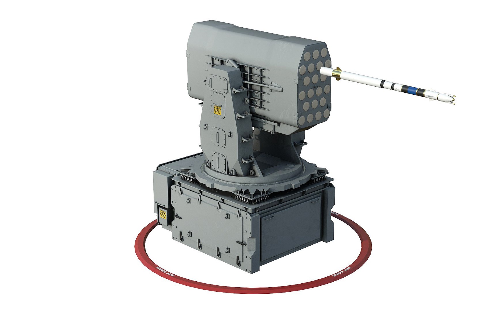 3D RIM 116 Rolling Airframe Missile Model - TurboSquid 2018716