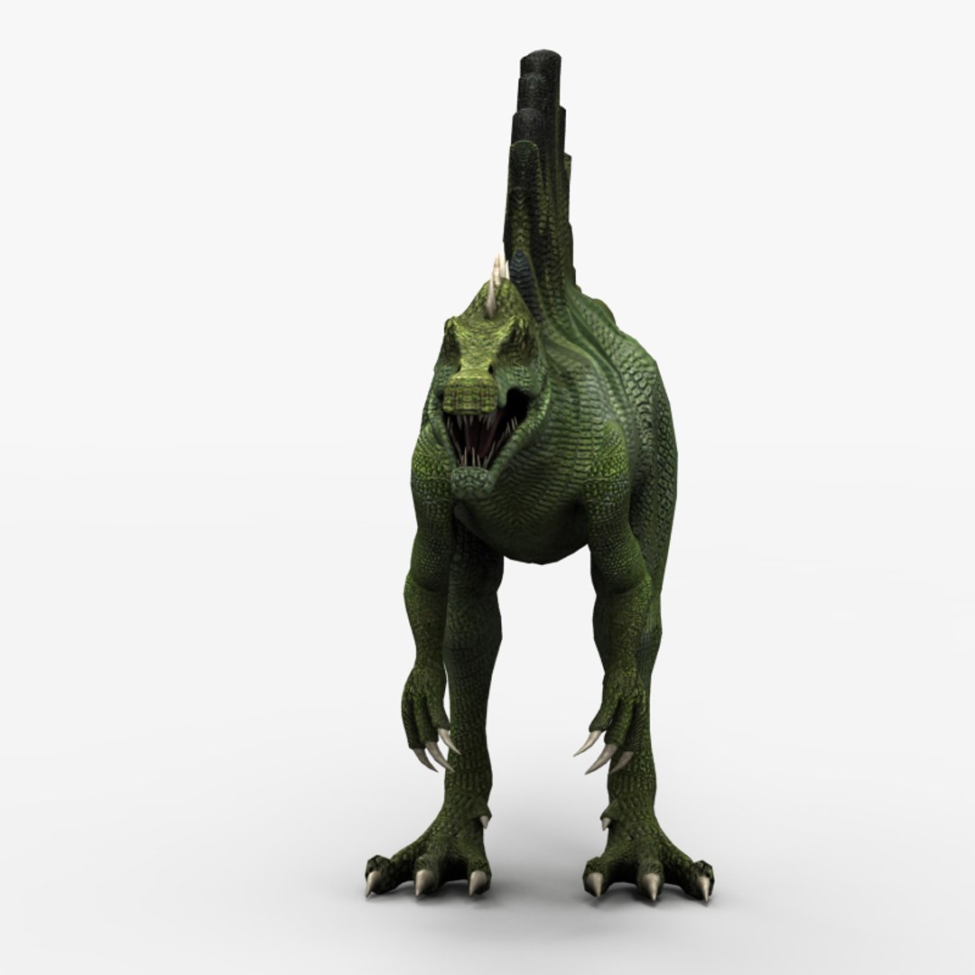 3d Spinosaurus Dinosaur Animation Model