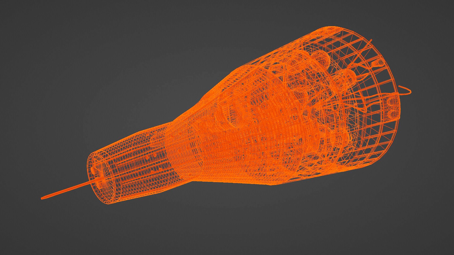 Titan Launch Vehicle Gemini 3d Model