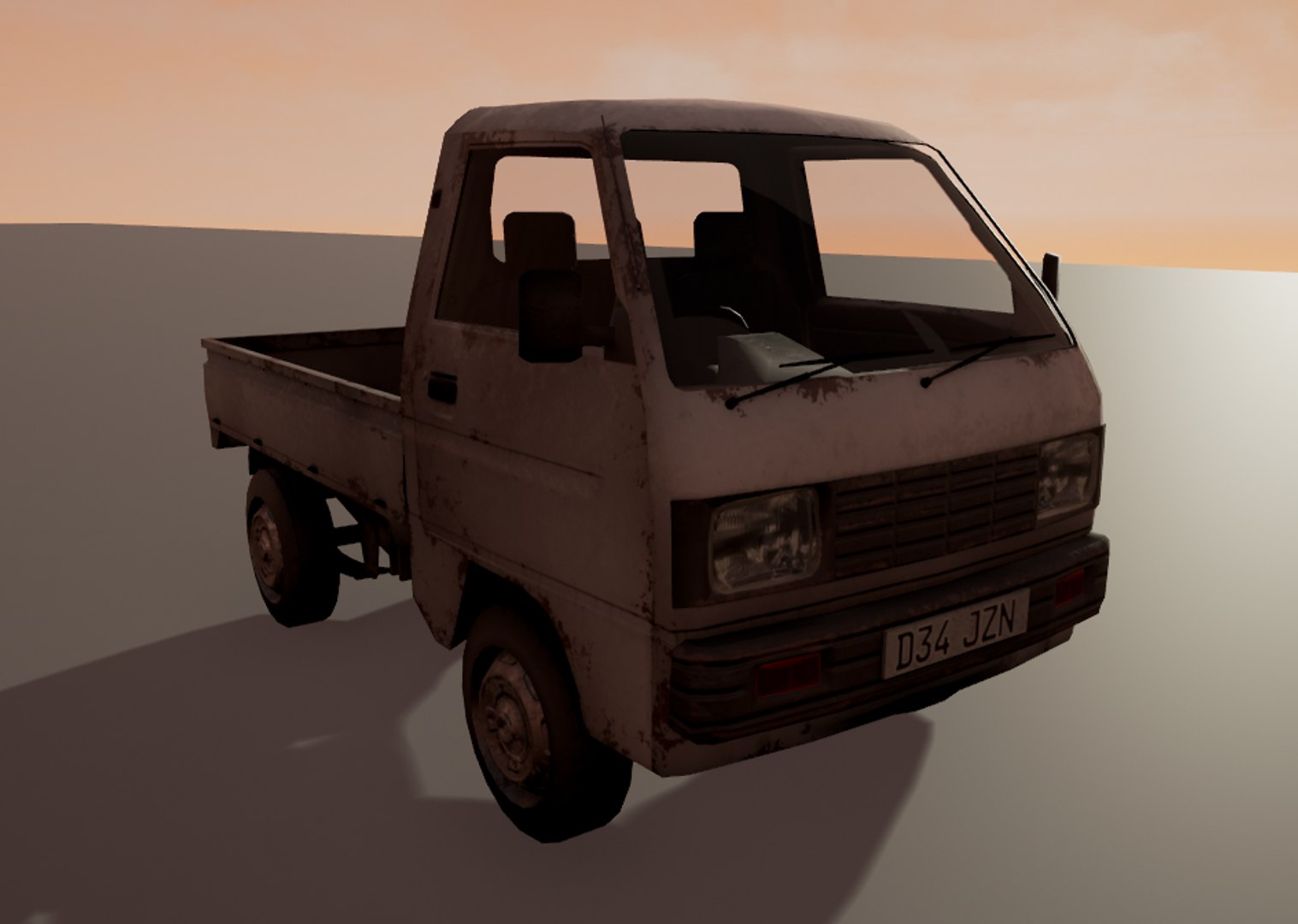 Mini Van 3D Model - TurboSquid 1207734