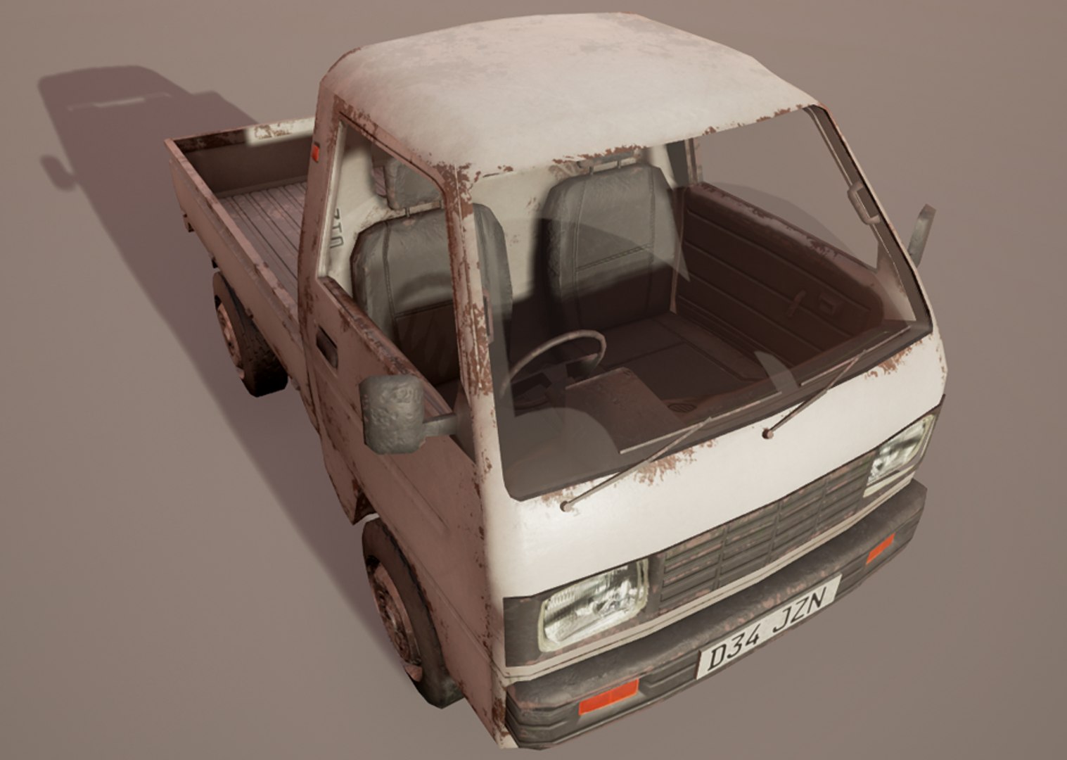 Mini Van 3D Model - TurboSquid 1207734