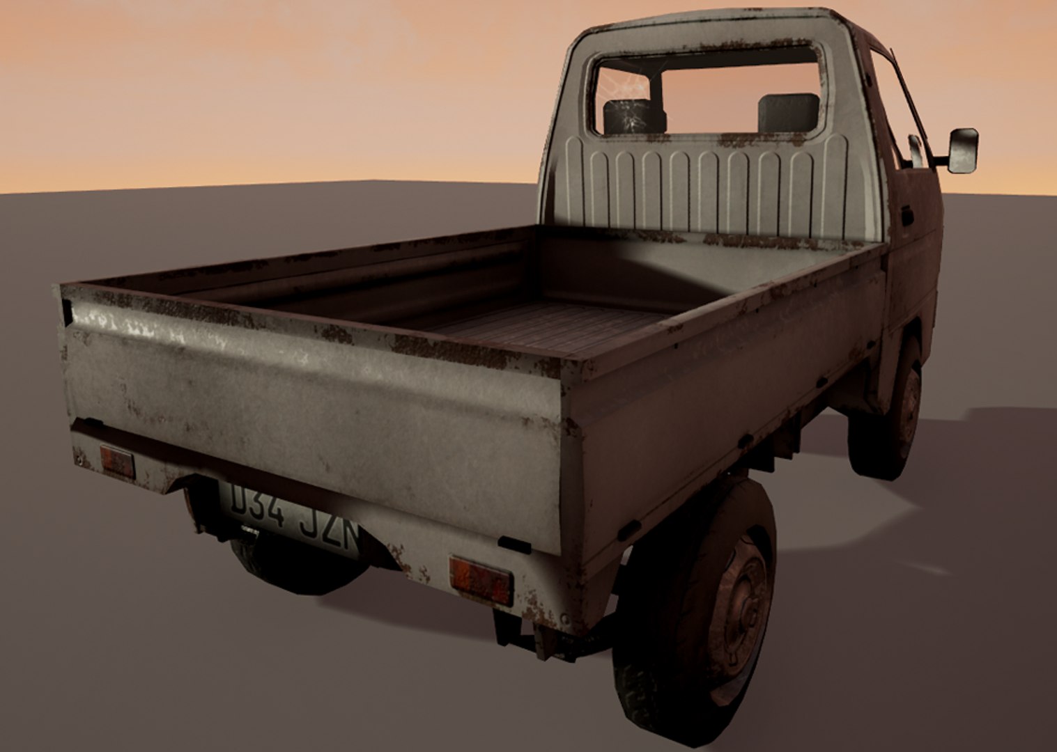 Mini Van 3D Model - TurboSquid 1207734