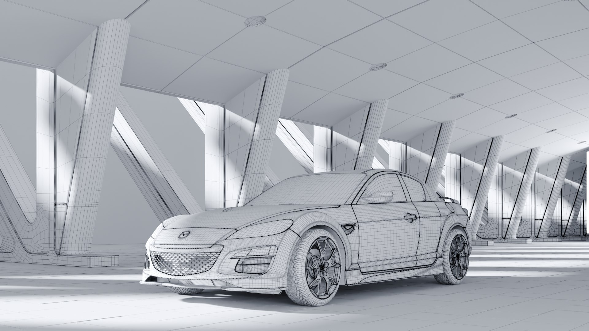 Mazda RX-8 3D - TurboSquid 1877604