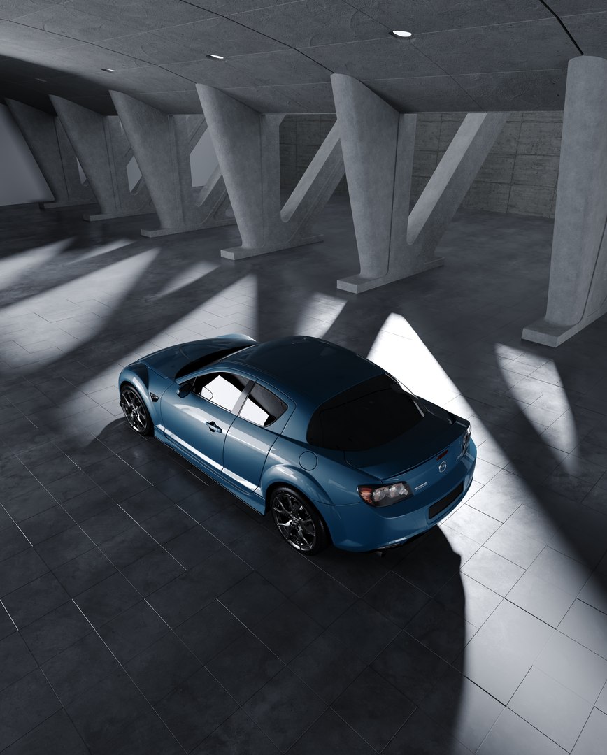 Mazda RX-8 3D - TurboSquid 1877604