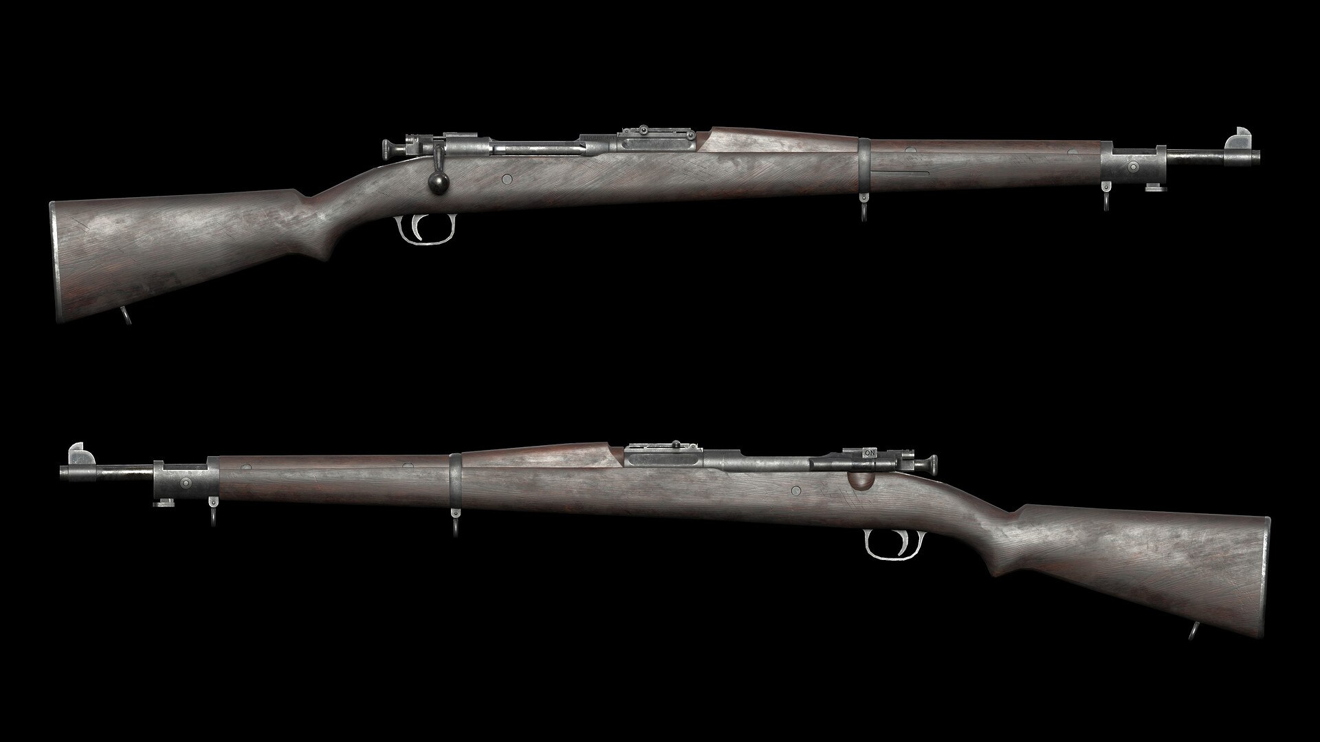 Springfield 1903 3D Model - TurboSquid 1668584