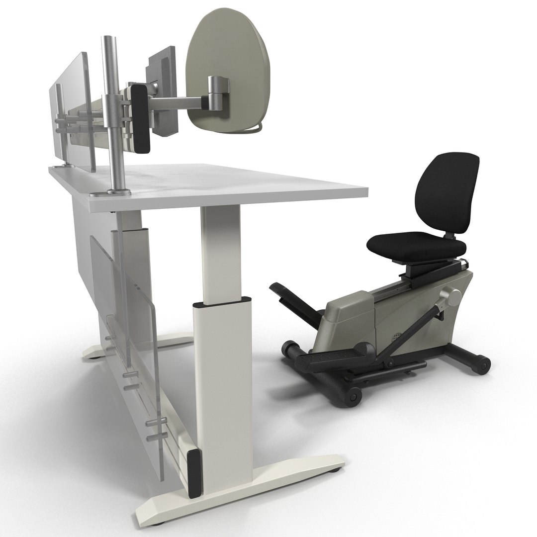 max elliptical machine office desk