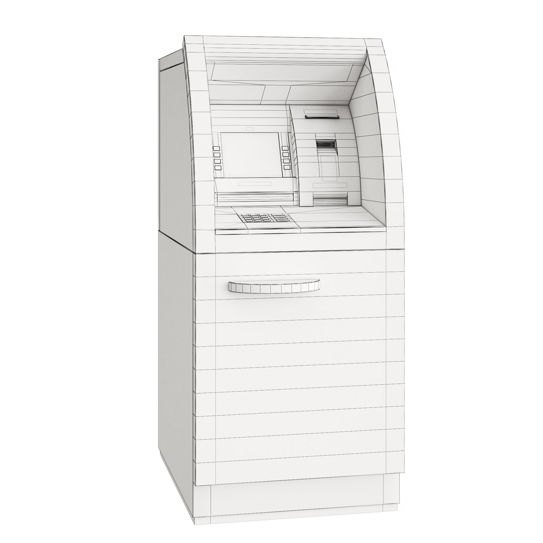 3D Atm Machines Model - TurboSquid 1502914