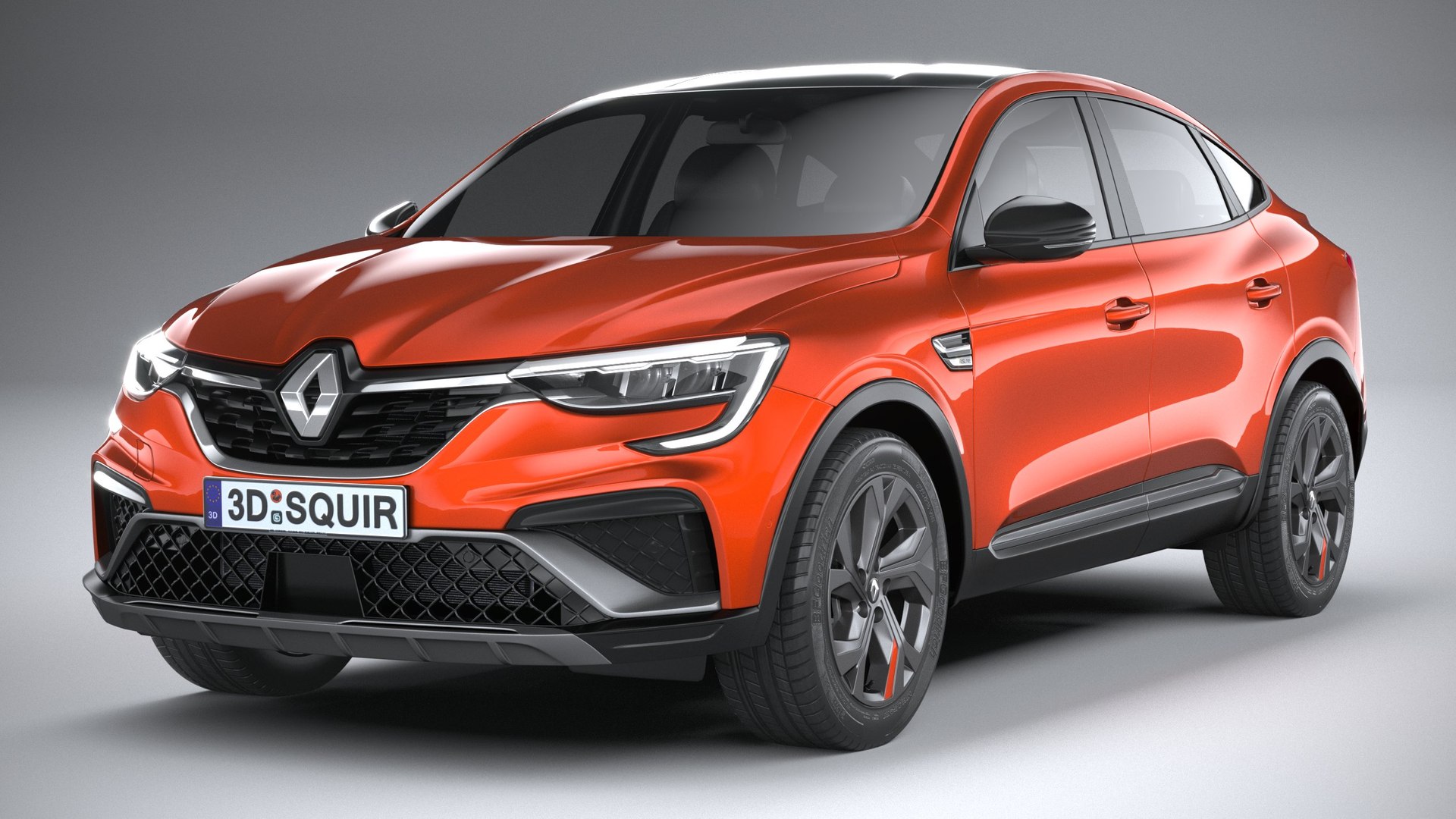 3D Renault Arkana RS-line 2022 - TurboSquid 1715486