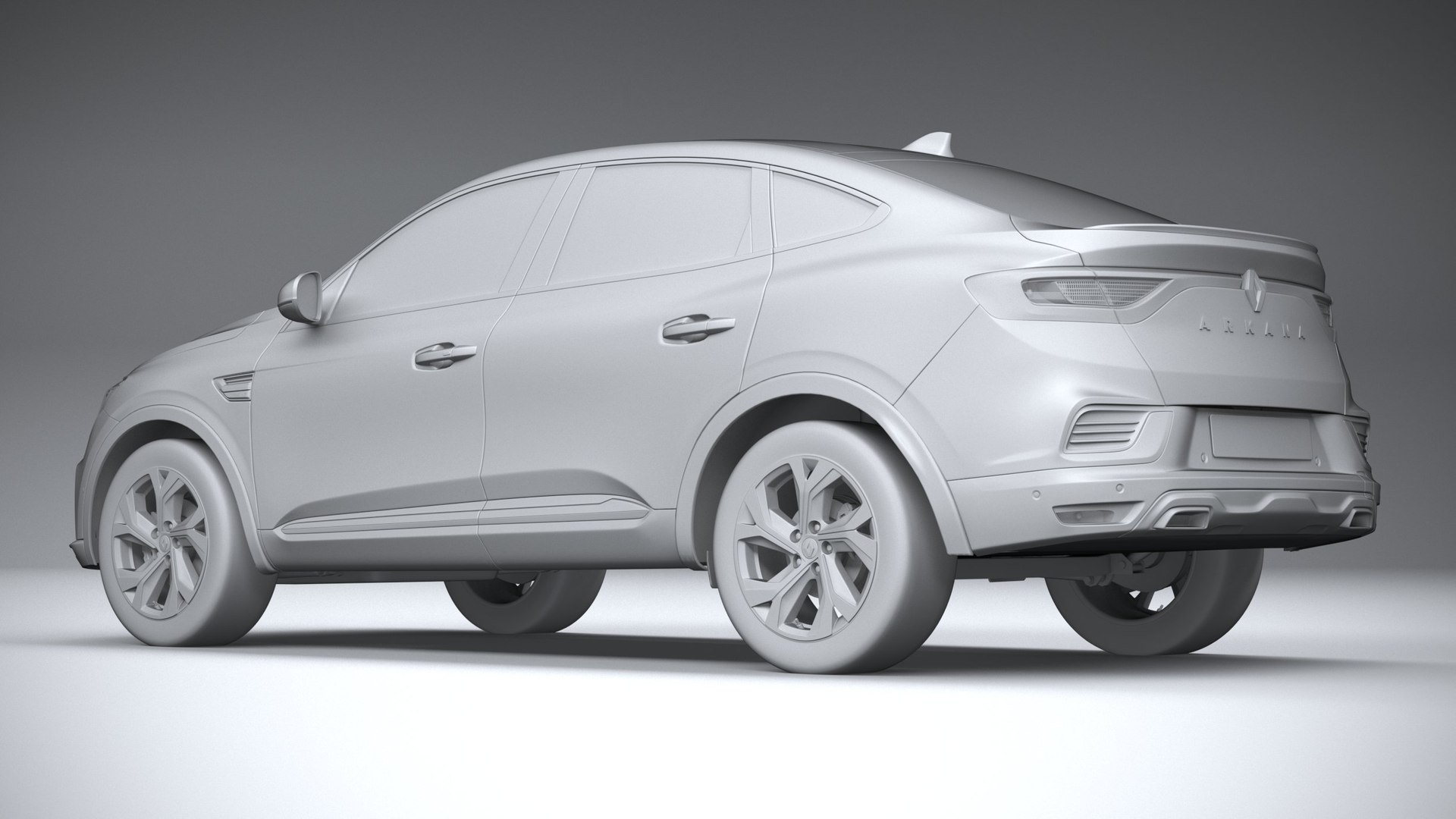 3D Renault Arkana RS-line 2022 - TurboSquid 1715486