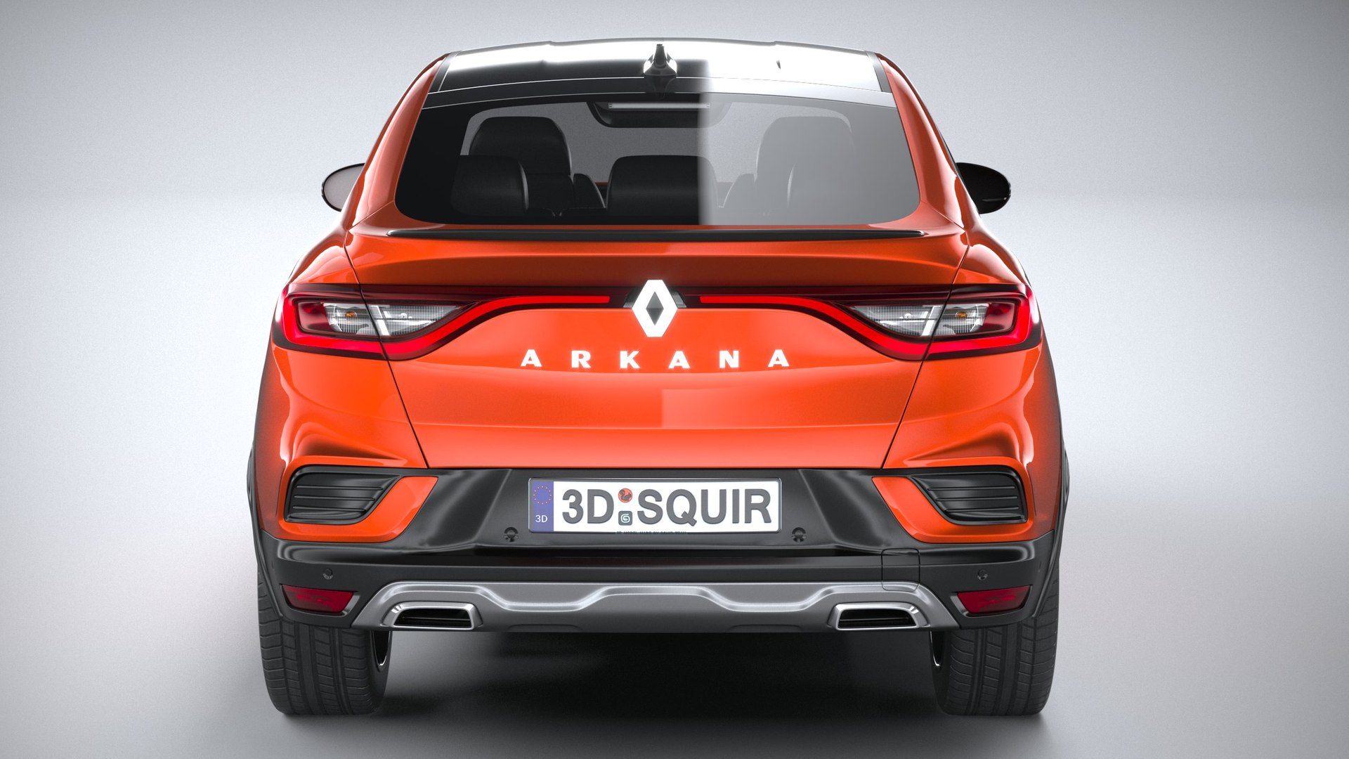 3D Renault Arkana RS-line 2022 - TurboSquid 1715486