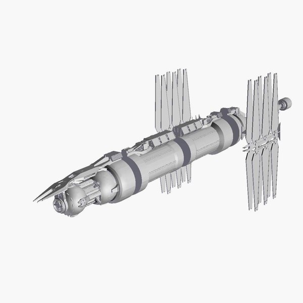 3d model babylon 5 omega destroyer