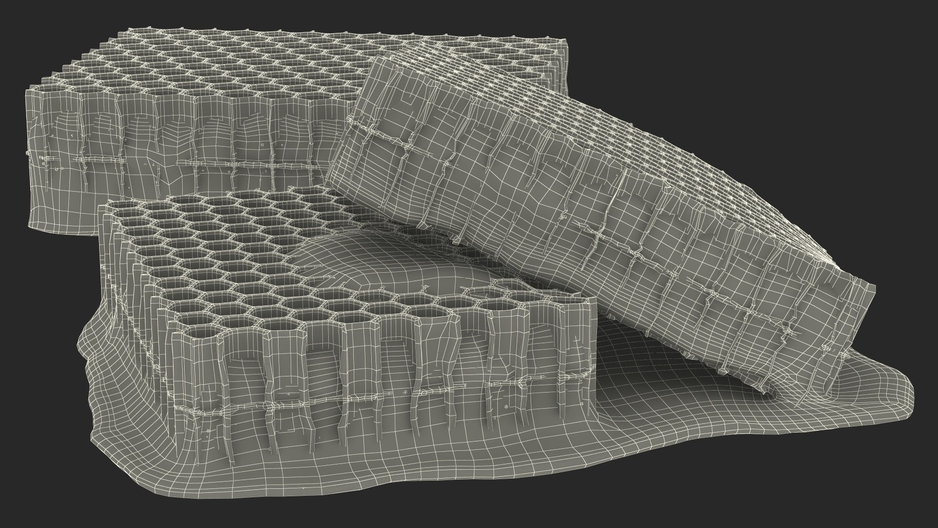 3D model Honeycombs Set - TurboSquid 2062968