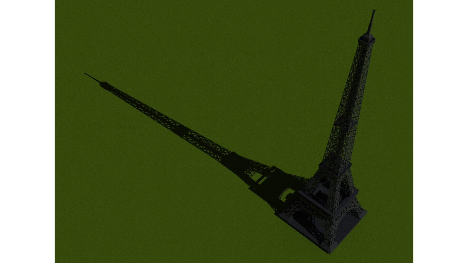 3D Eiffel Tower 3D Model - TurboSquid 2280498