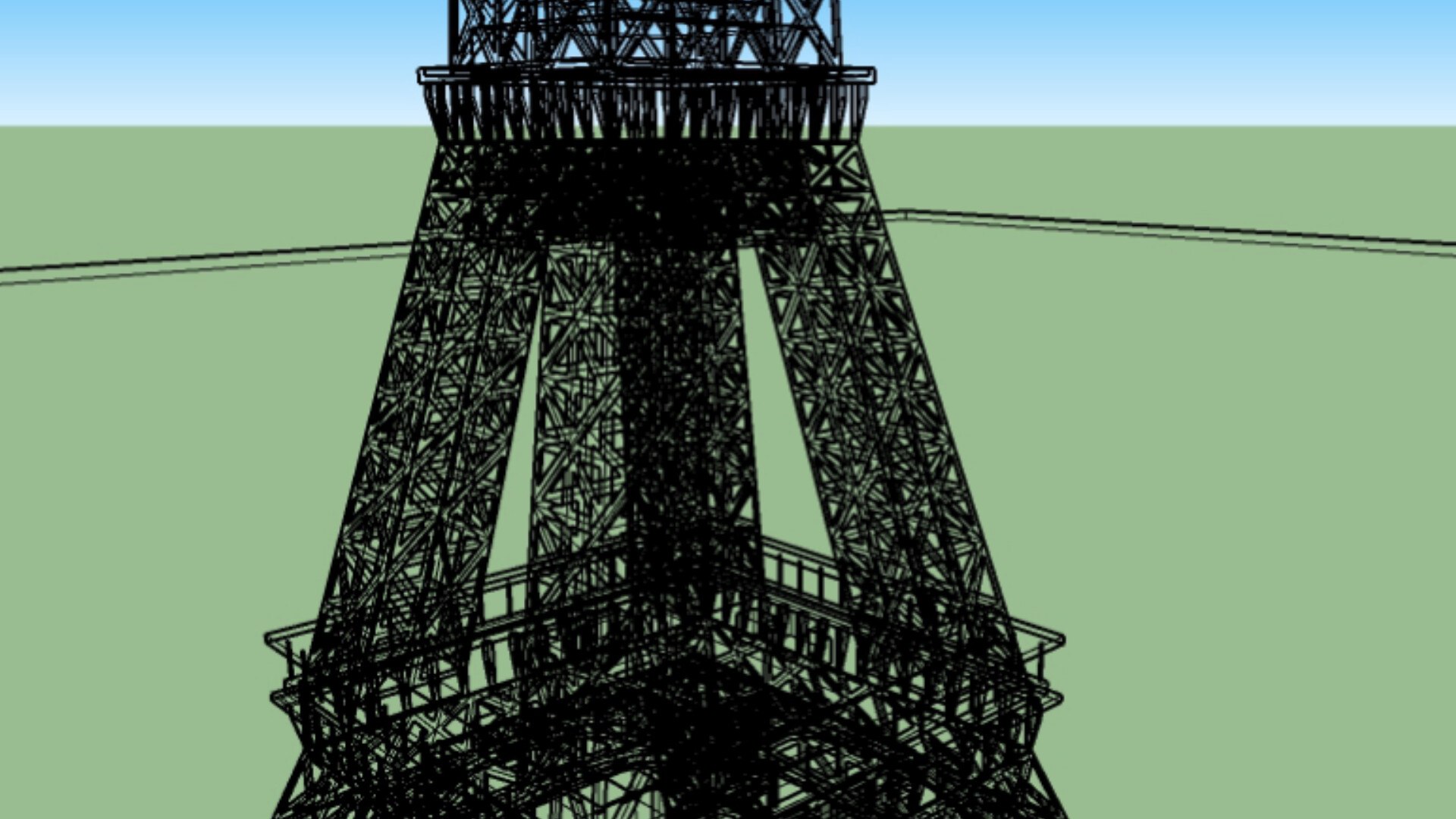 3D Eiffel Tower 3D Model - TurboSquid 2280498
