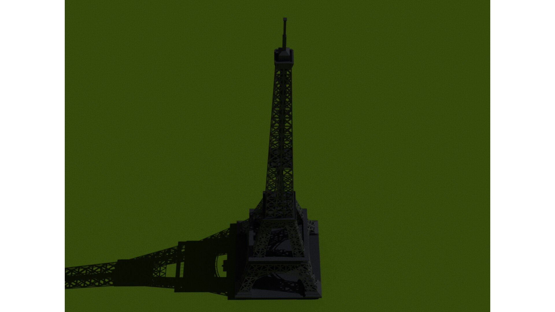 3D Eiffel Tower 3D Model - TurboSquid 2280498