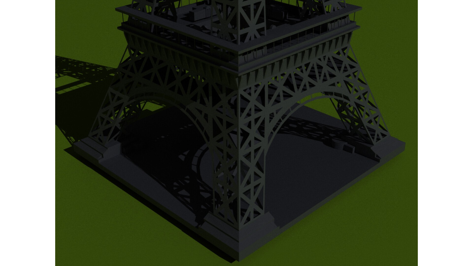3D Eiffel Tower 3D Model - TurboSquid 2280498