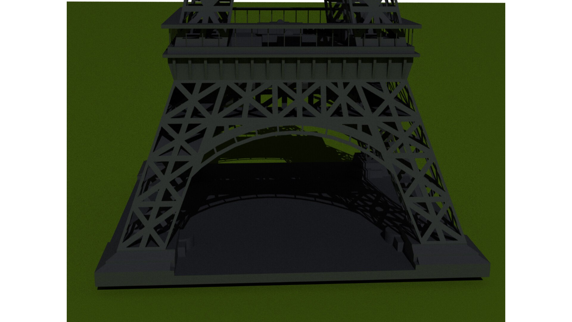 3D Eiffel Tower 3D Model - TurboSquid 2280498