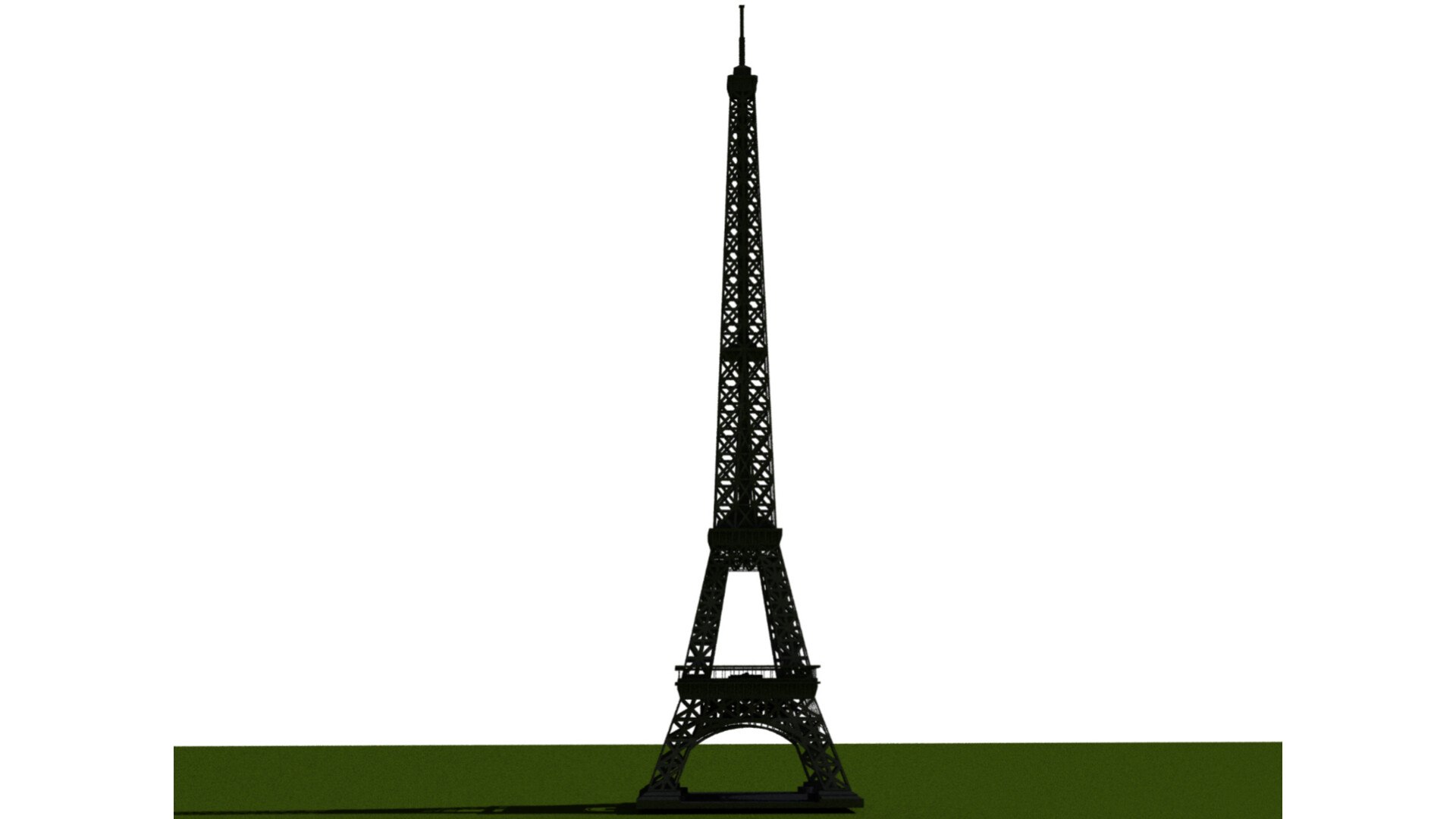3D Eiffel Tower 3D Model - TurboSquid 2280498