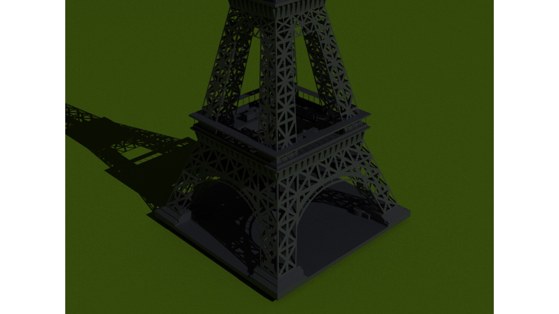 3D Eiffel Tower 3D Model - TurboSquid 2280498