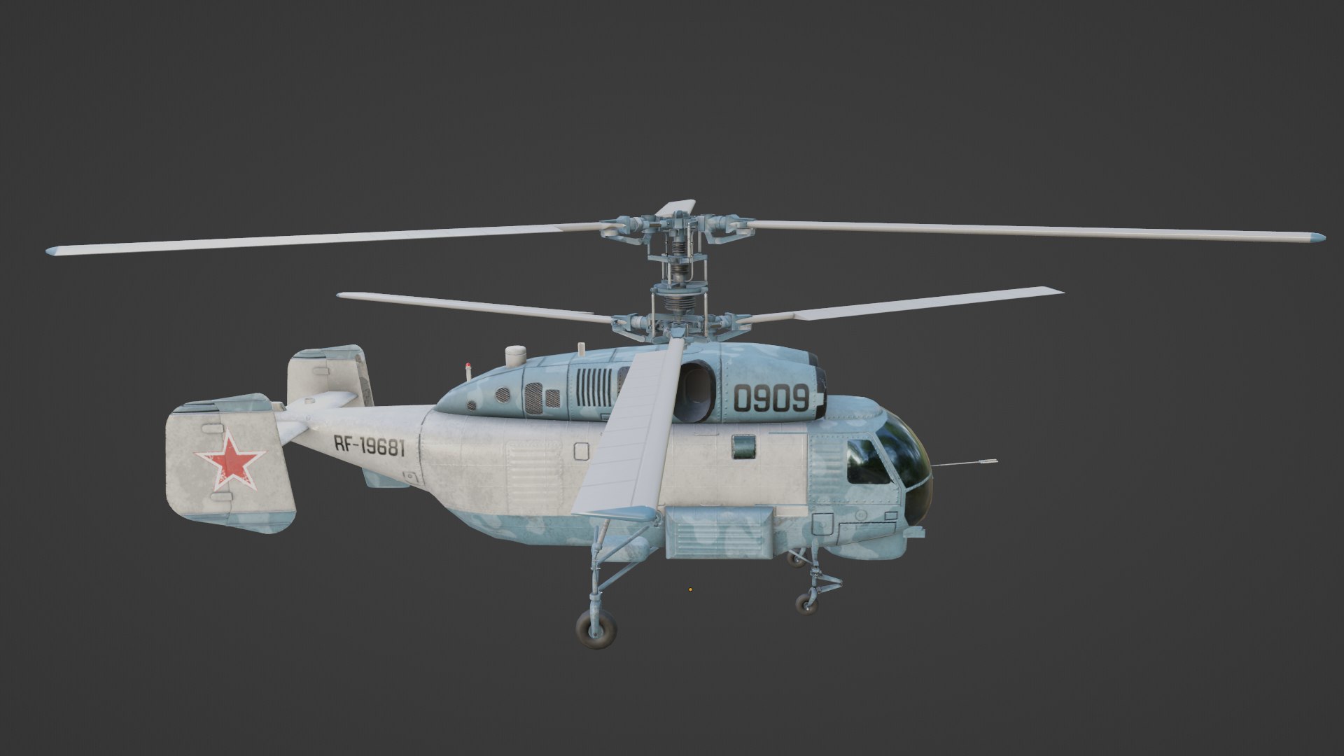 Kamov Ka-27 Helicopter 3D - TurboSquid 2285345