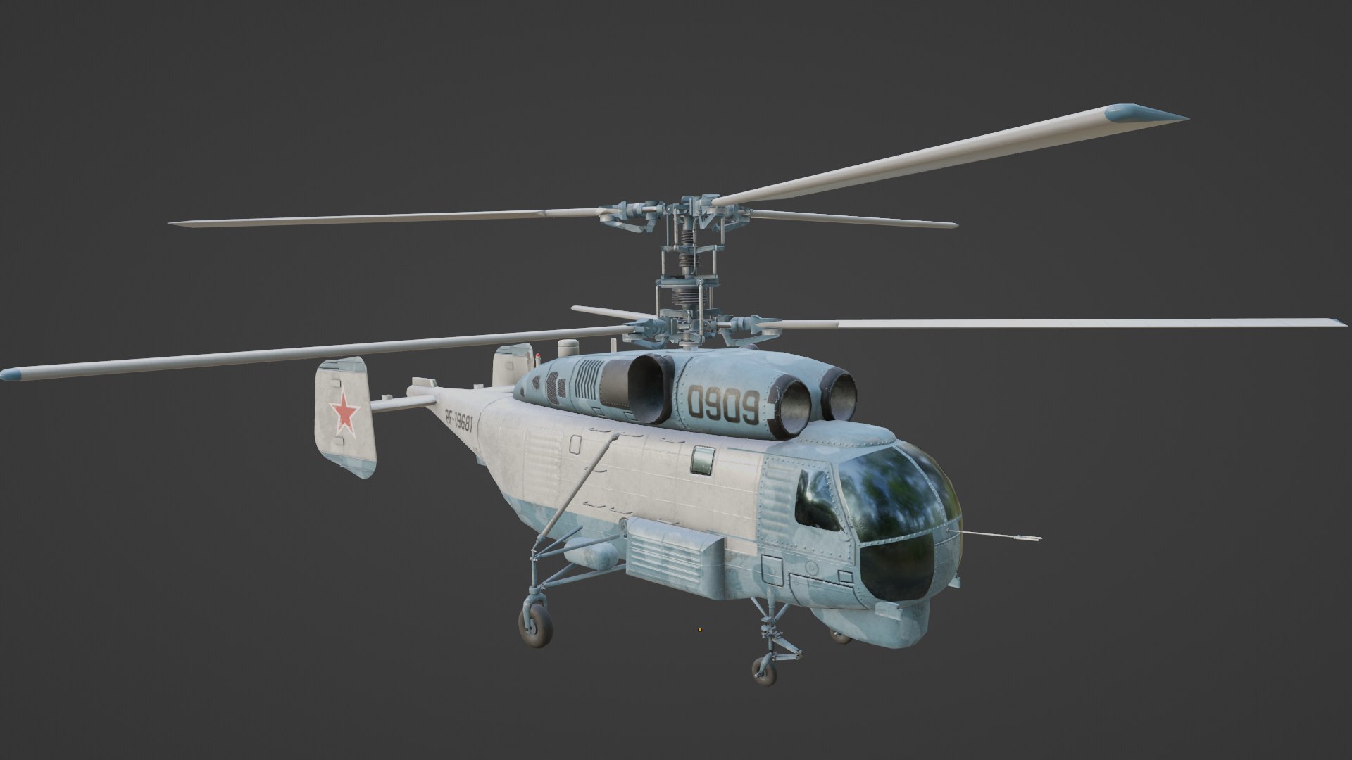 Kamov Ka-27 Helicopter 3D - TurboSquid 2285345