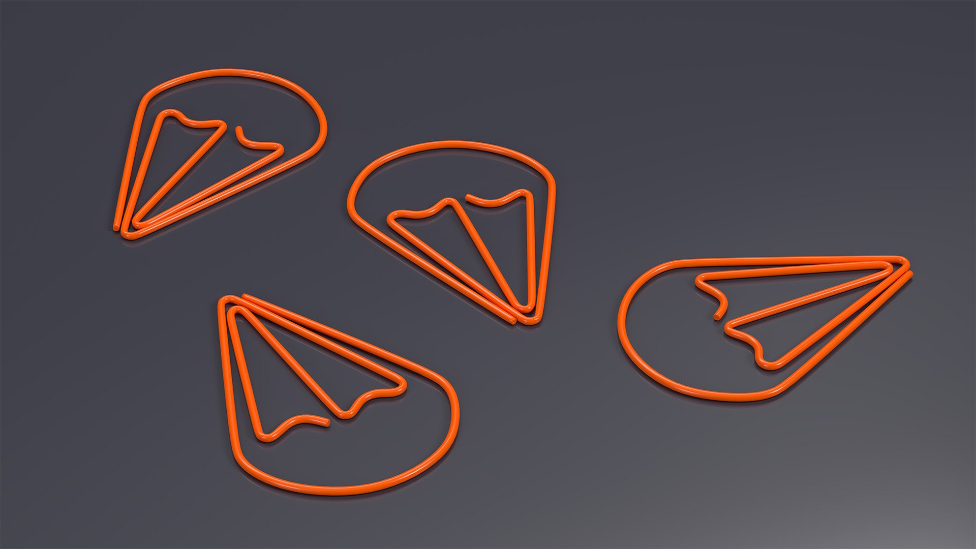 3D Parachute Shaped Paper Clip - TurboSquid 2193579