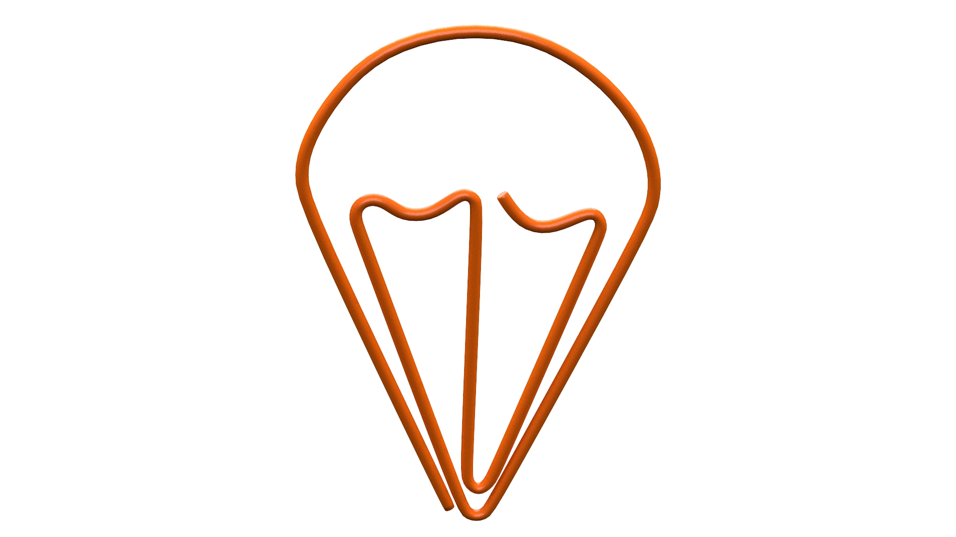 3D Parachute Shaped Paper Clip - TurboSquid 2193579