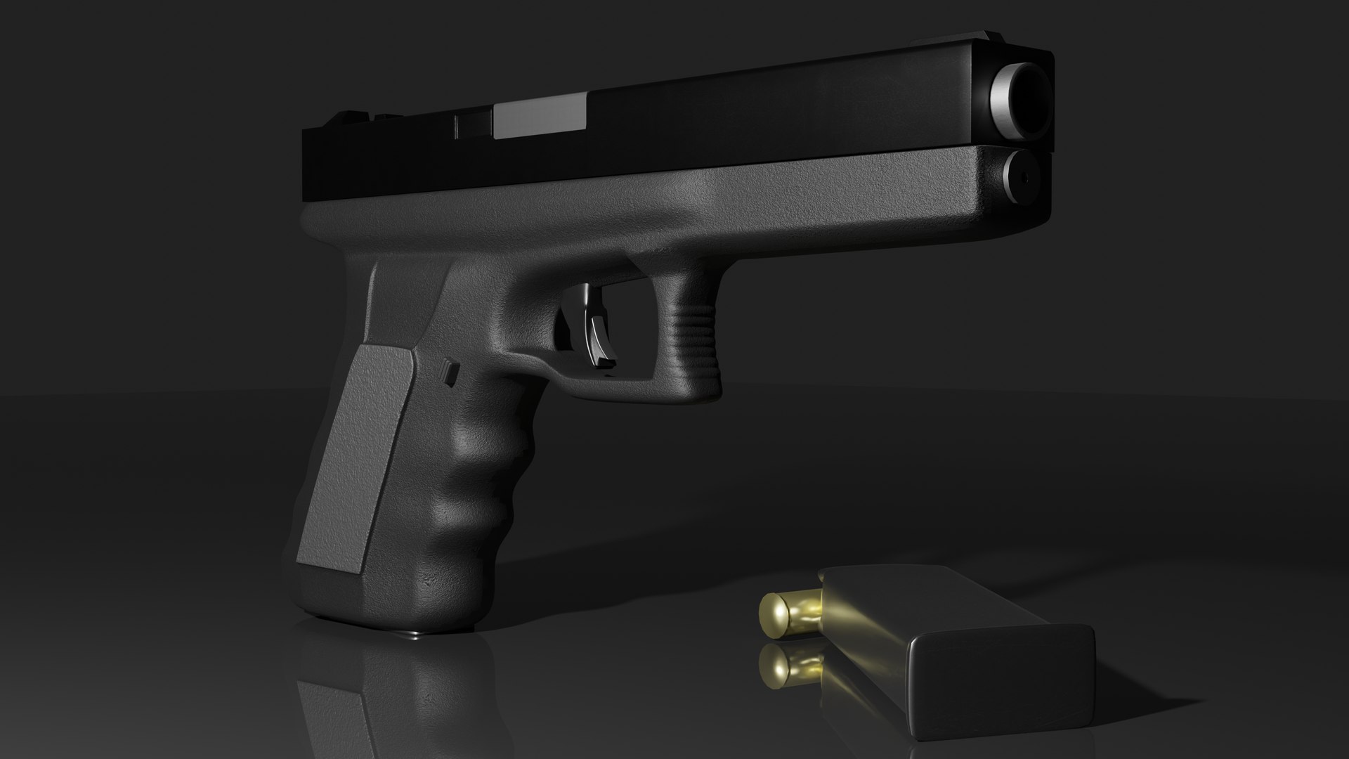 3D model Glock Gun - TurboSquid 1809722