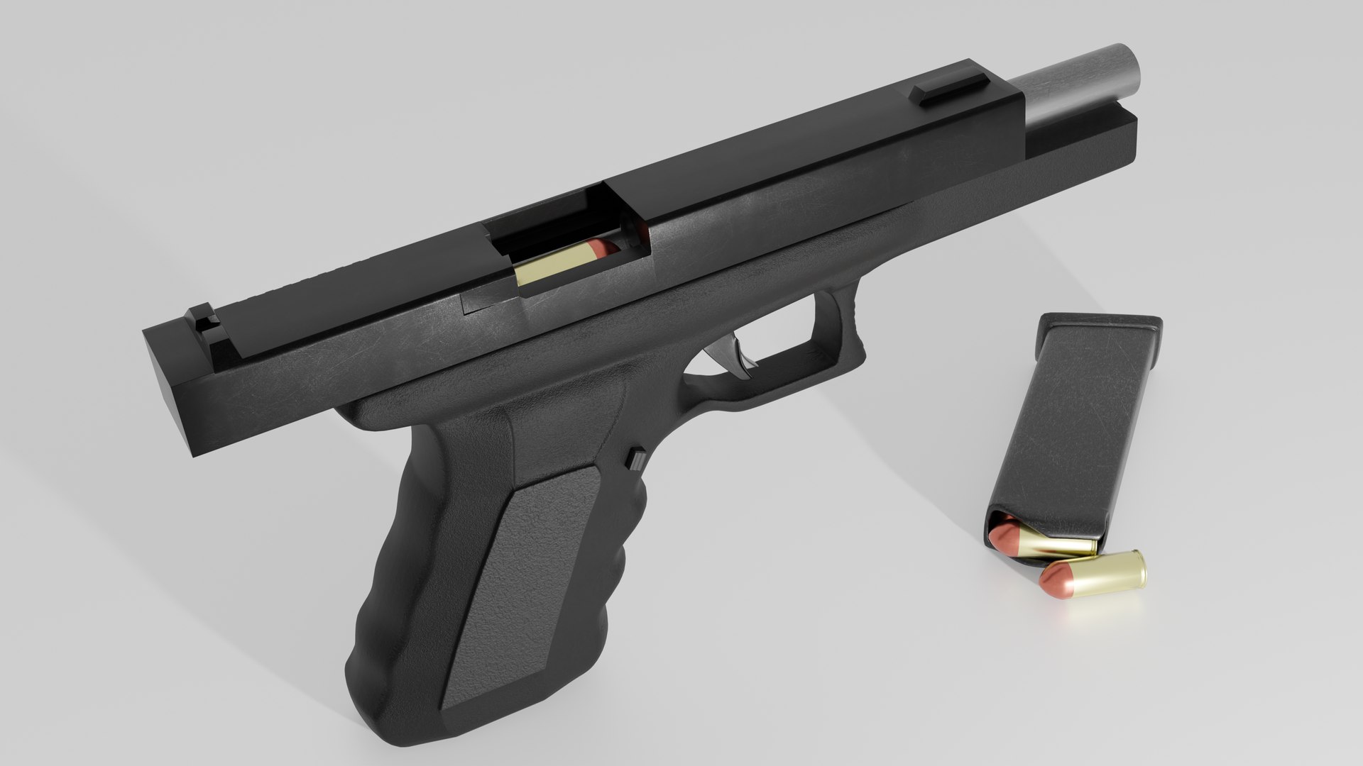 3D model Glock Gun - TurboSquid 1809722