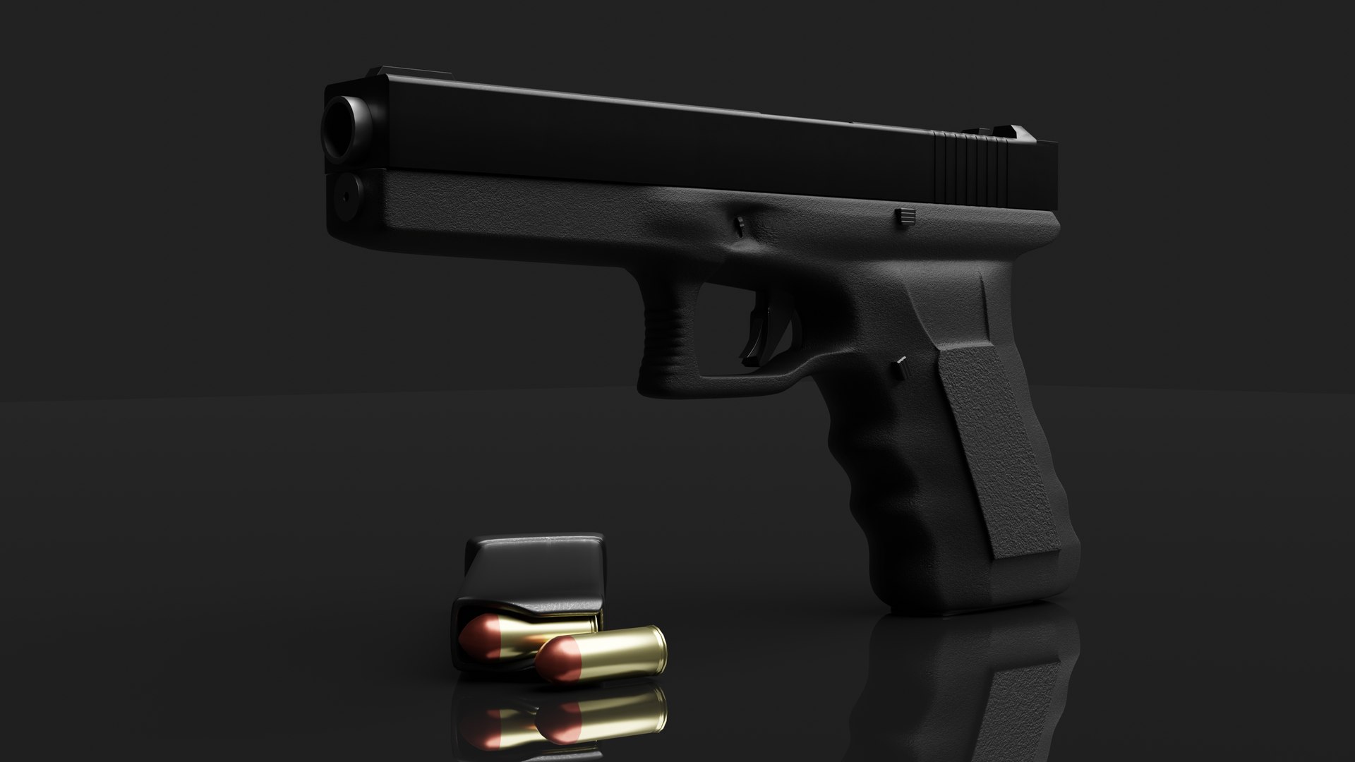 3D model Glock Gun - TurboSquid 1809722