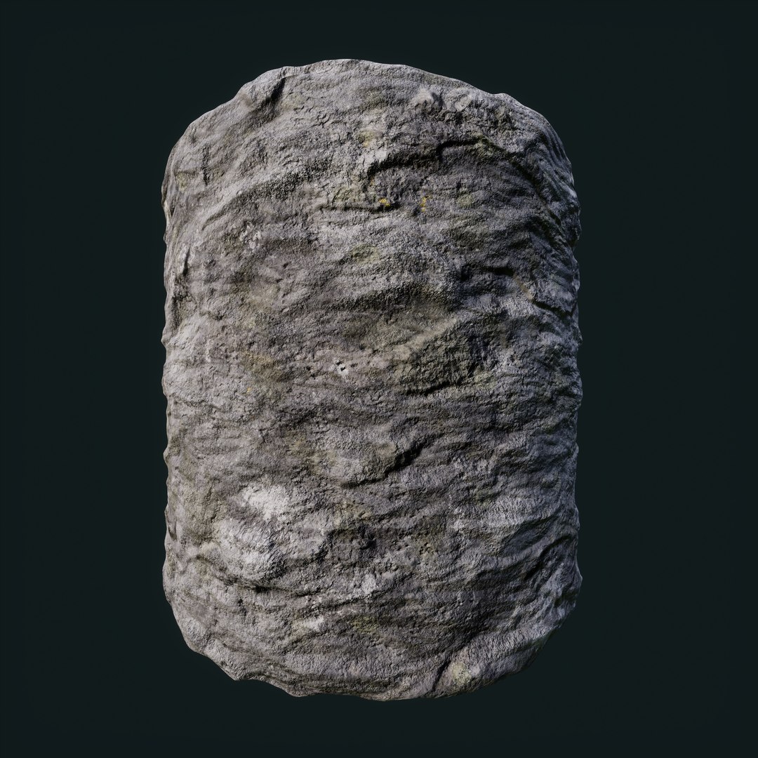 3D Rock seamless AND moss Texture model - TurboSquid 1715249