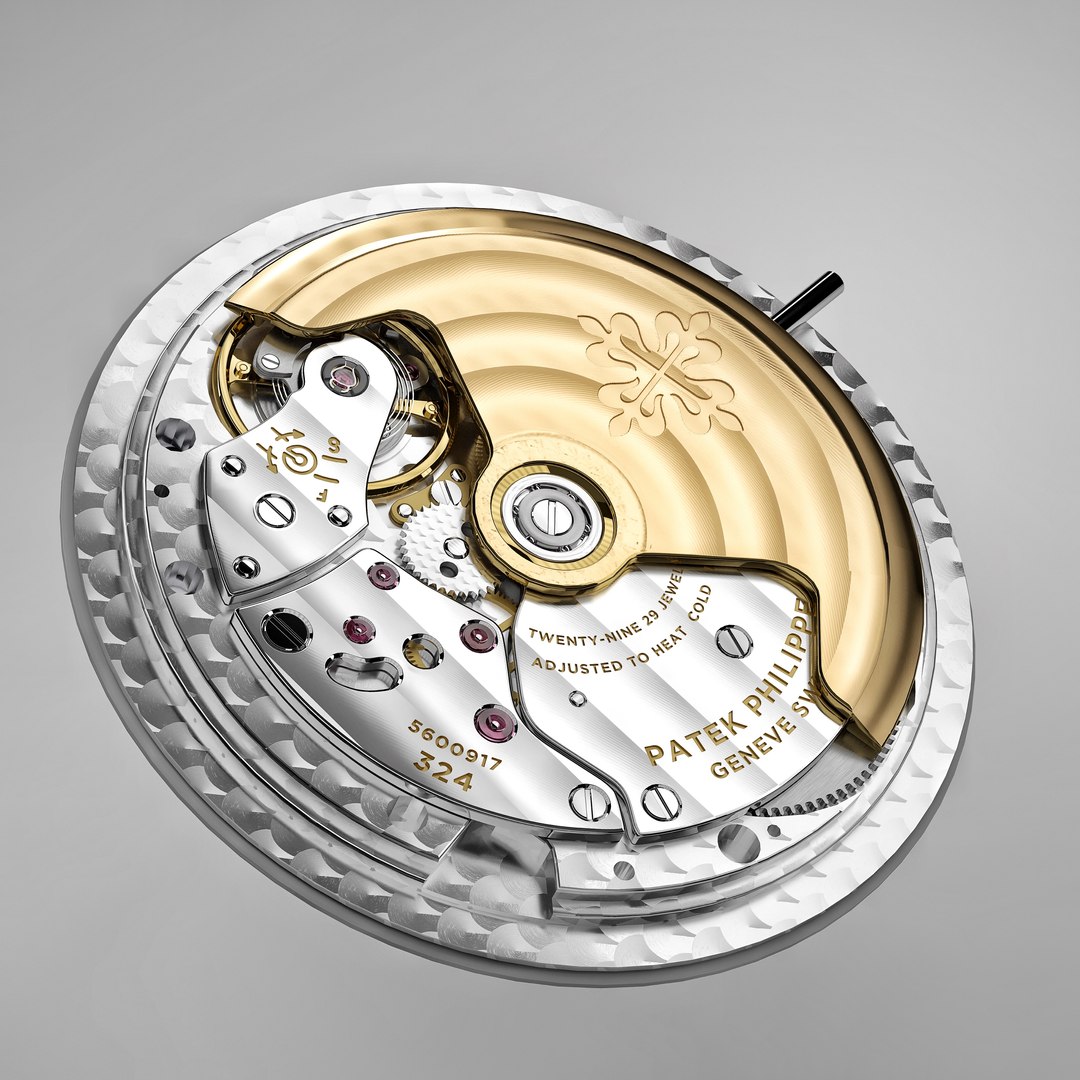 Patek Phillipe Caliber 324 Movement 3D Model - TurboSquid 1940333