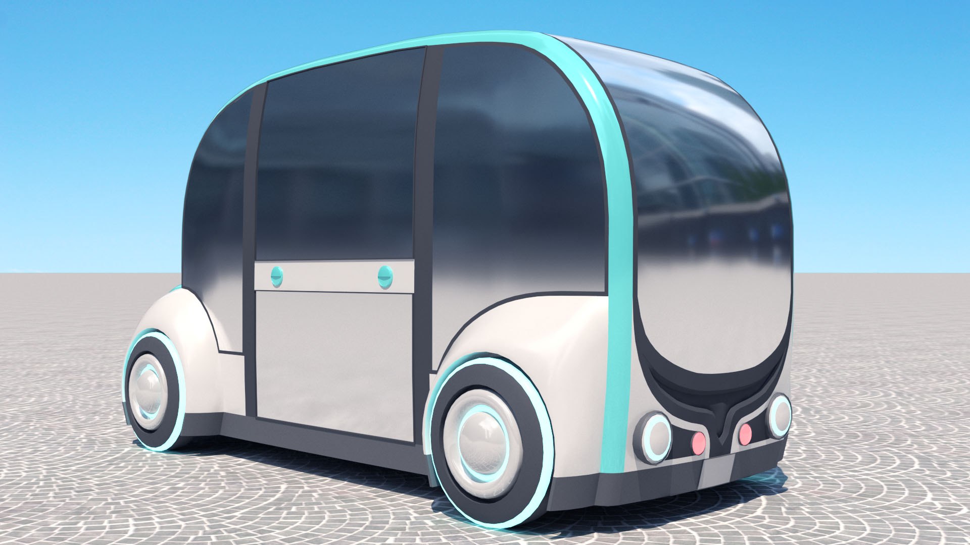 Future Bus 3D Model - TurboSquid 1749306