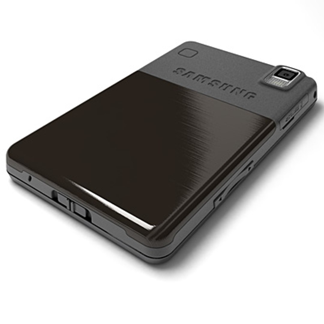 3d model samsung p520 giorgio armani