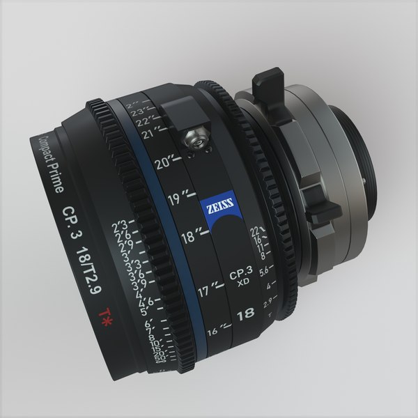 3D model Lens Zeiss - TurboSquid 1799981
