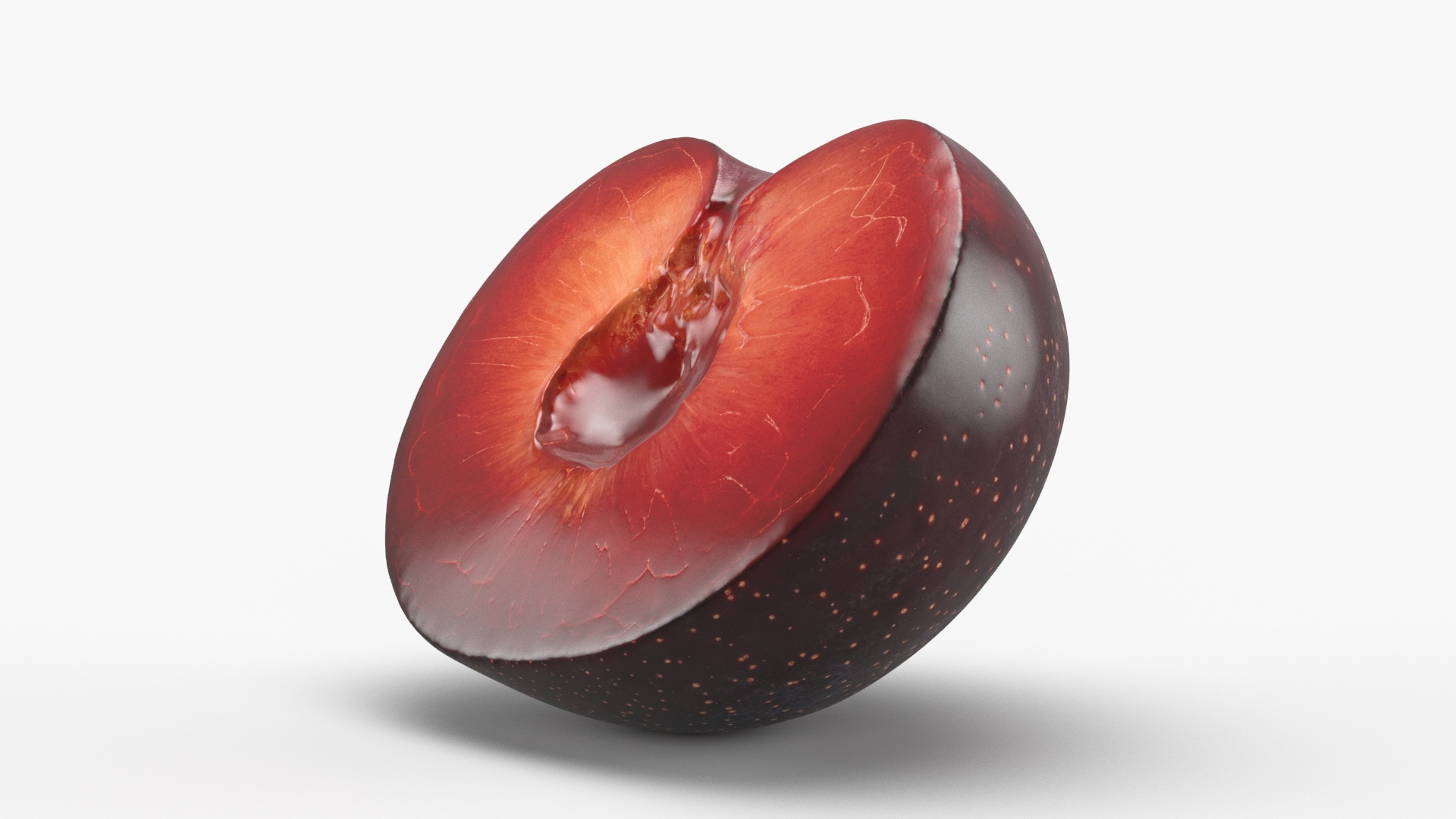 Plum Slice Collection 3D Model - TurboSquid 2170530