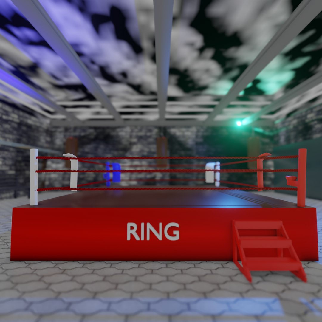3D Ring Boxing - TurboSquid 1927439
