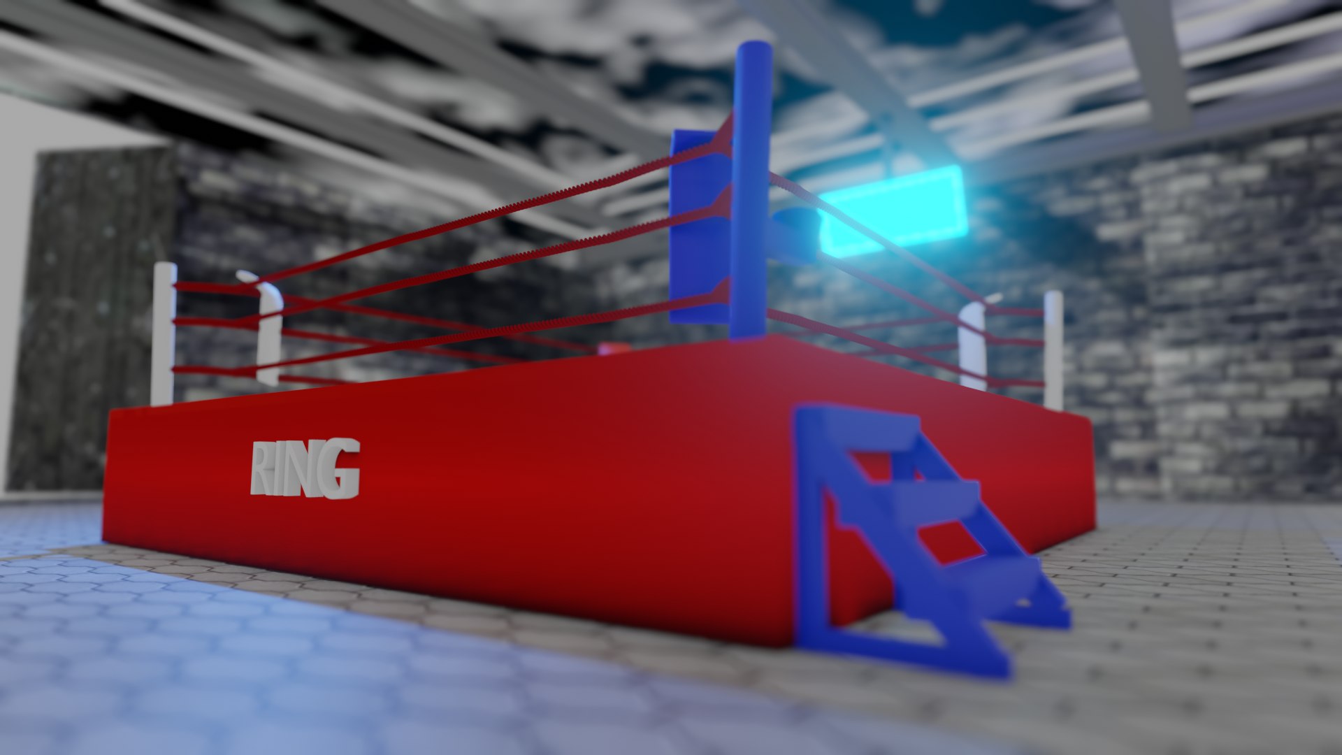 3D Ring Boxing - TurboSquid 1927439