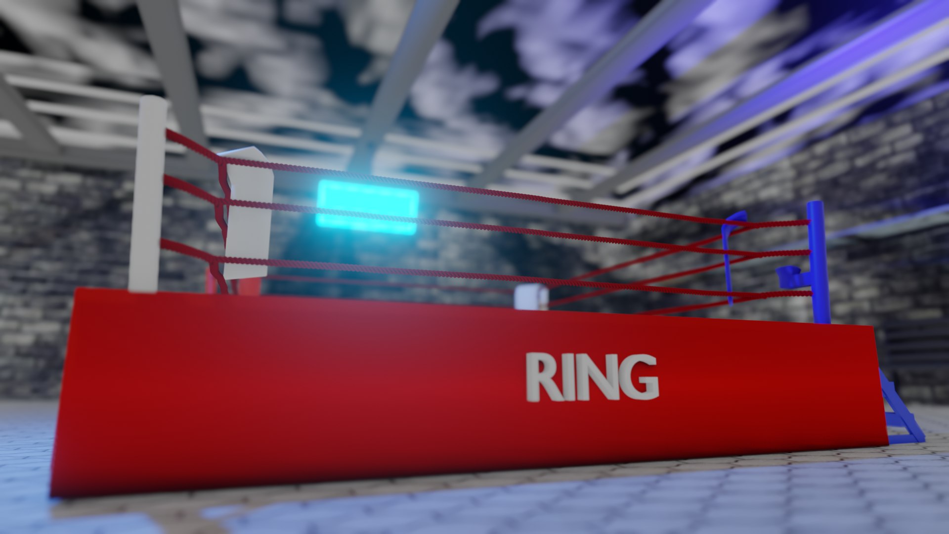 3D Ring Boxing - TurboSquid 1927439