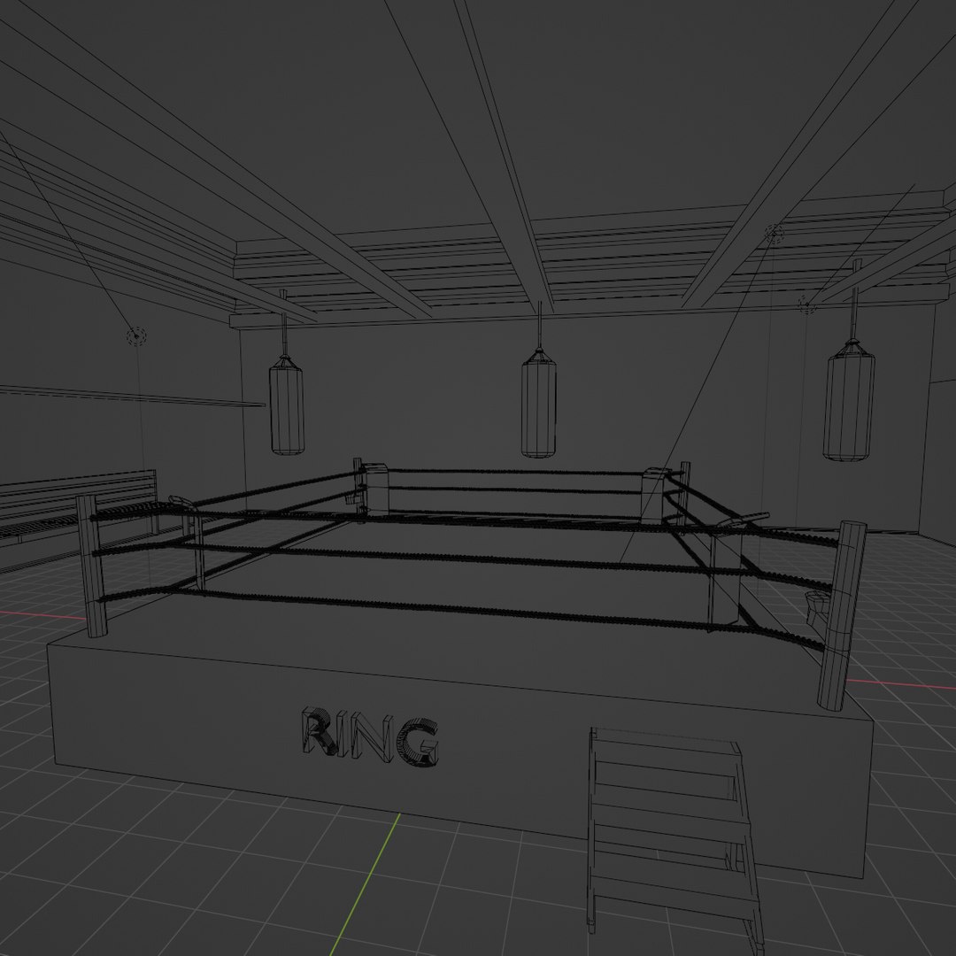 3D Ring Boxing - TurboSquid 1927439