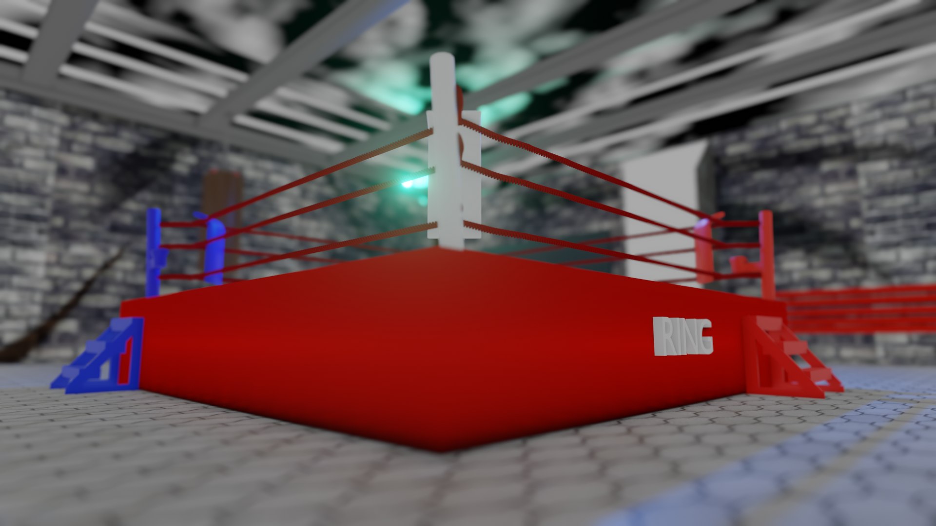 3D Ring Boxing - TurboSquid 1927439