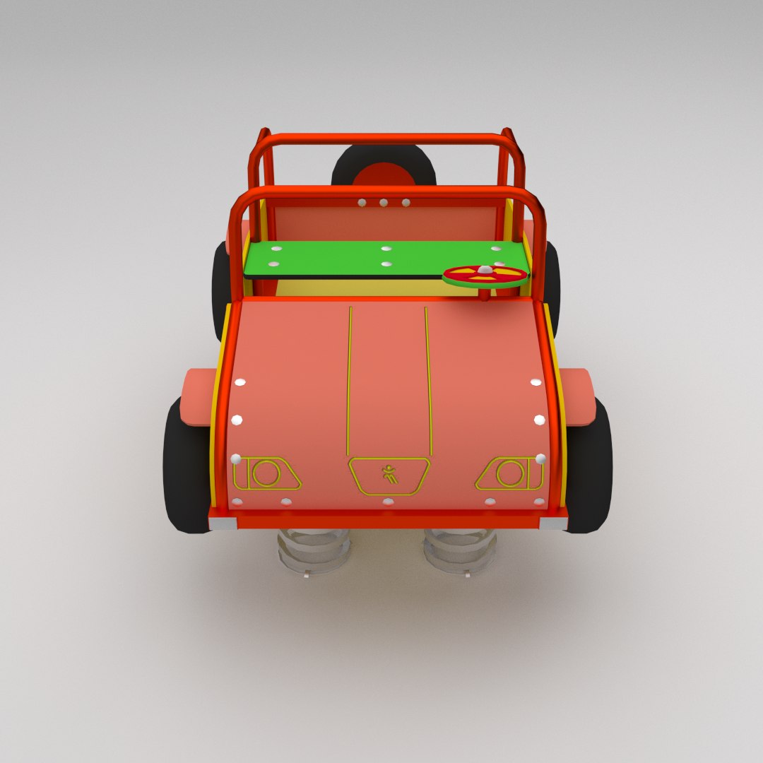 Toy Springtoy Spring 3d Obj